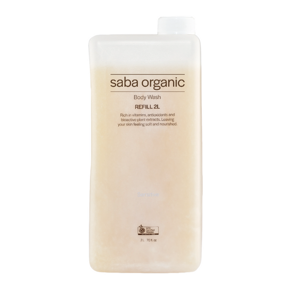 2L Refill Body Wash - Sensitive – Saba Organics
