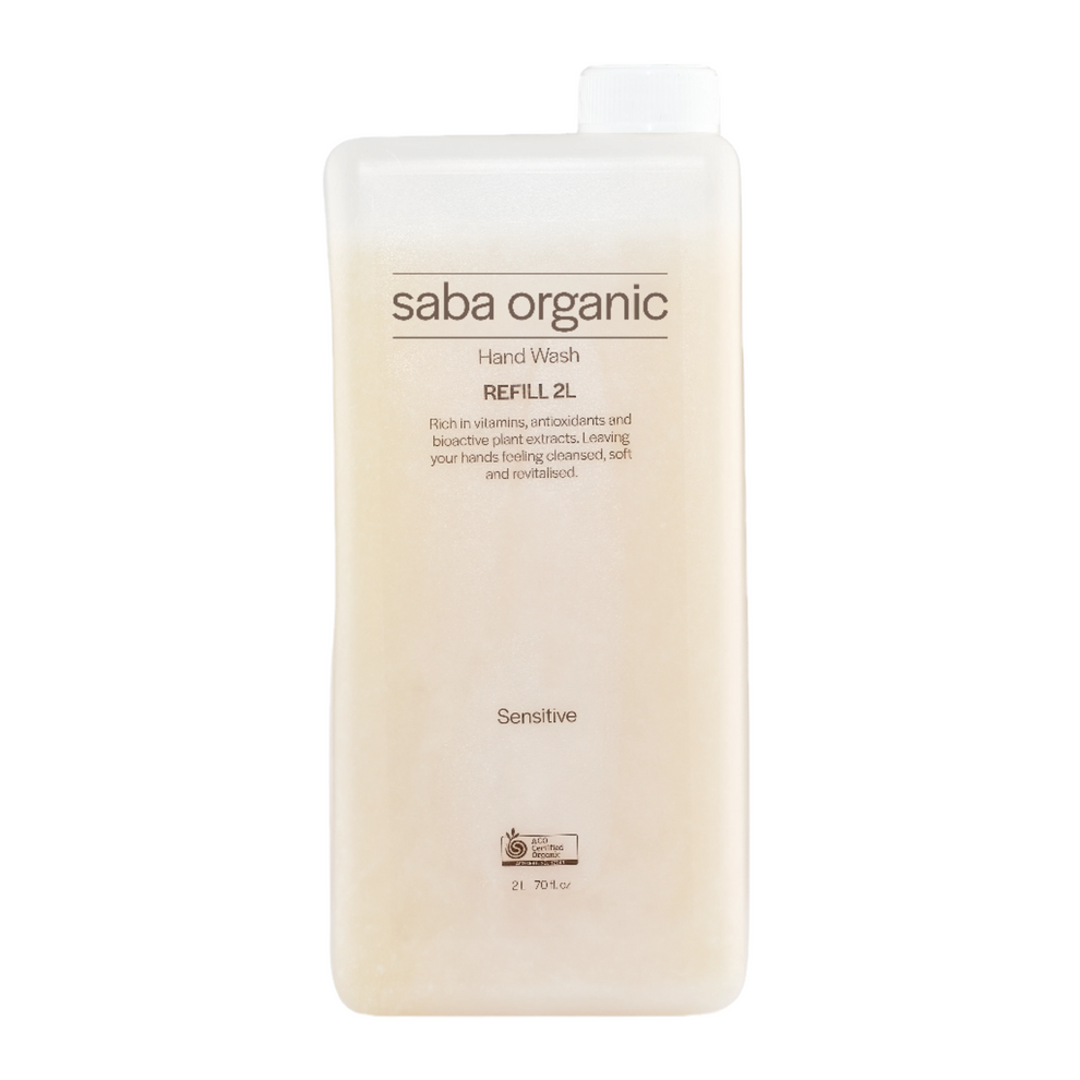2L Refill - Hand Wash - Sensitive – Saba Organics