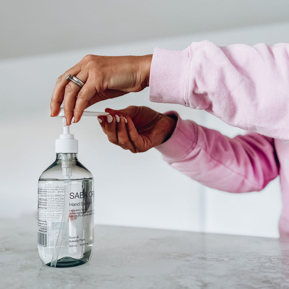 Natural & Organic Hand Sanitiser in Australia | Saba Organics