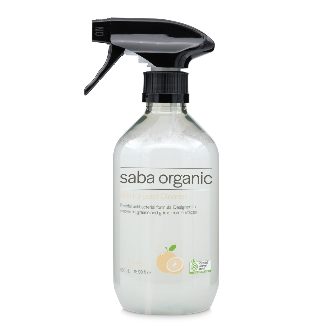 Buy Organic & Natural Cleaning Products Online Australia – Saba Organics